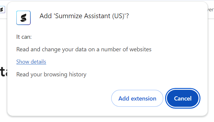 How to install the Gmail Summize Assistant