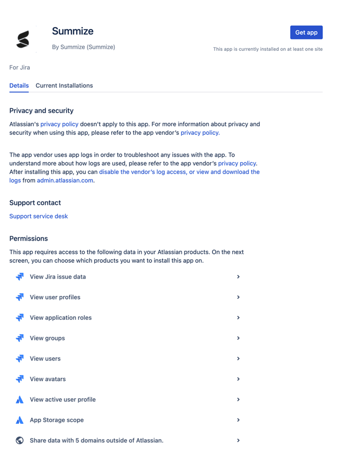 Setting up the Jira integration on Summize
