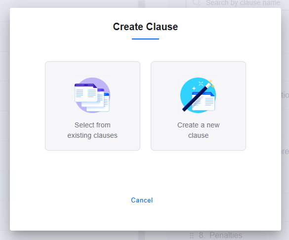 How to Configure Clauses in Clause Manager