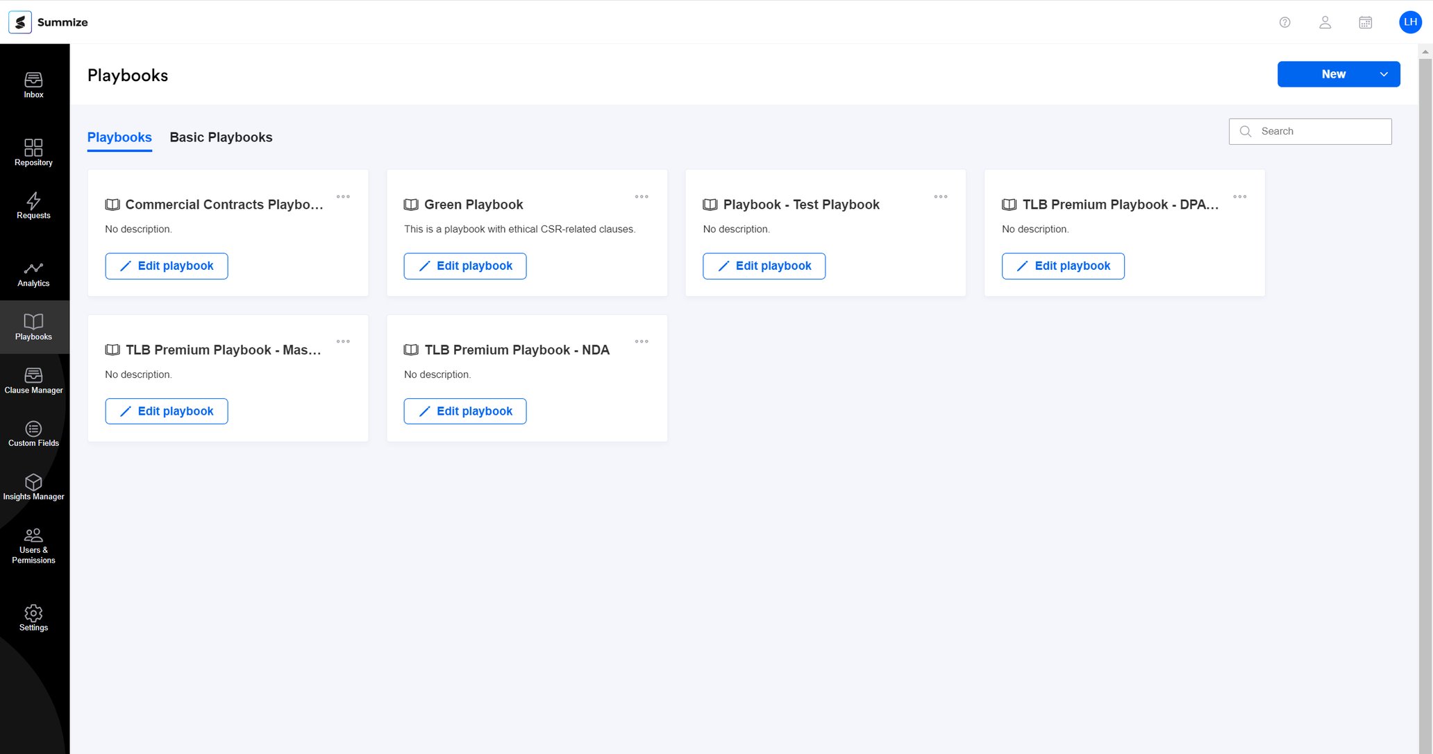 How to create a Playbook