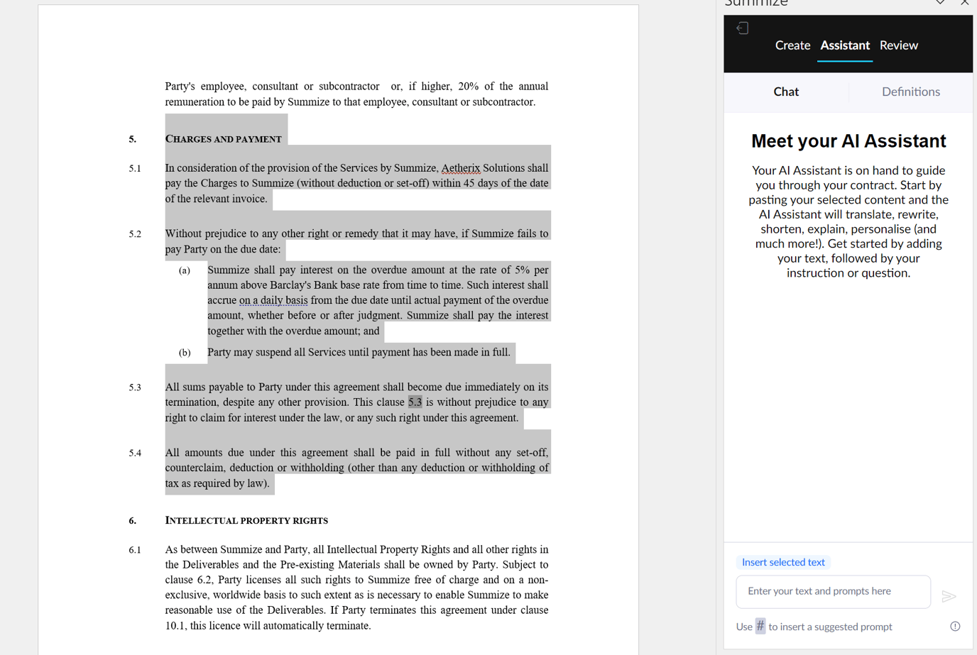 How to use Playbooks with the AI Assistant in Word